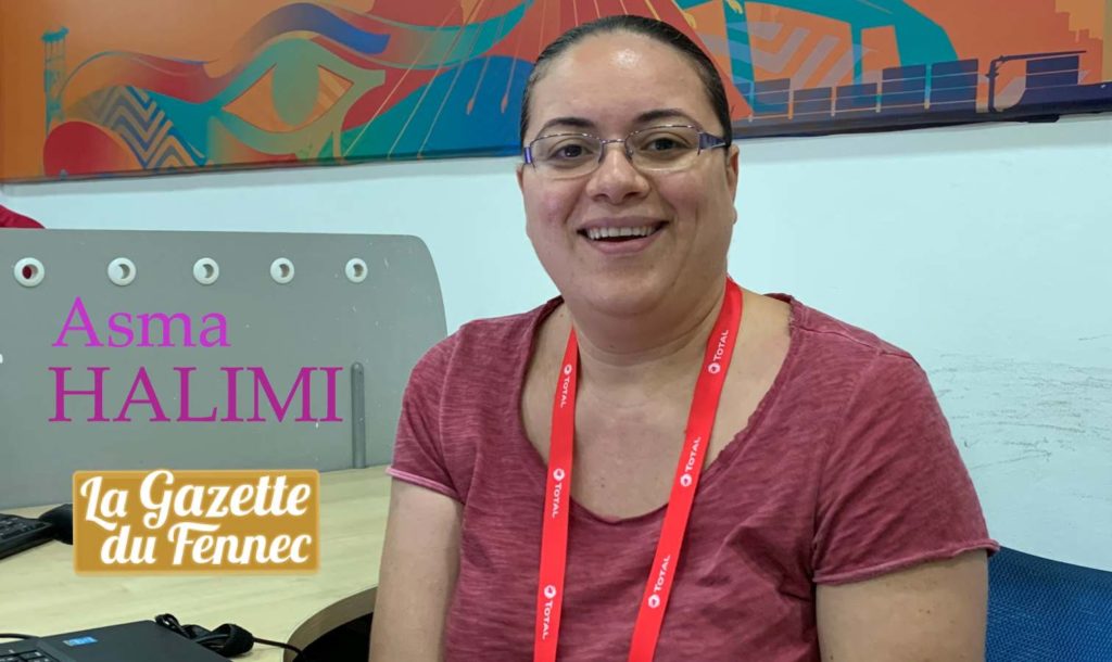 Asma Halimi : "Je suis déçue d’être encore la seule journaliste algérienne"