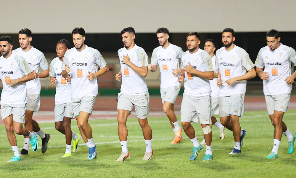 Préparation CAN 2023 / Togo-Algérie (J-4) : Premier entrainement des Fennecs à Lomé