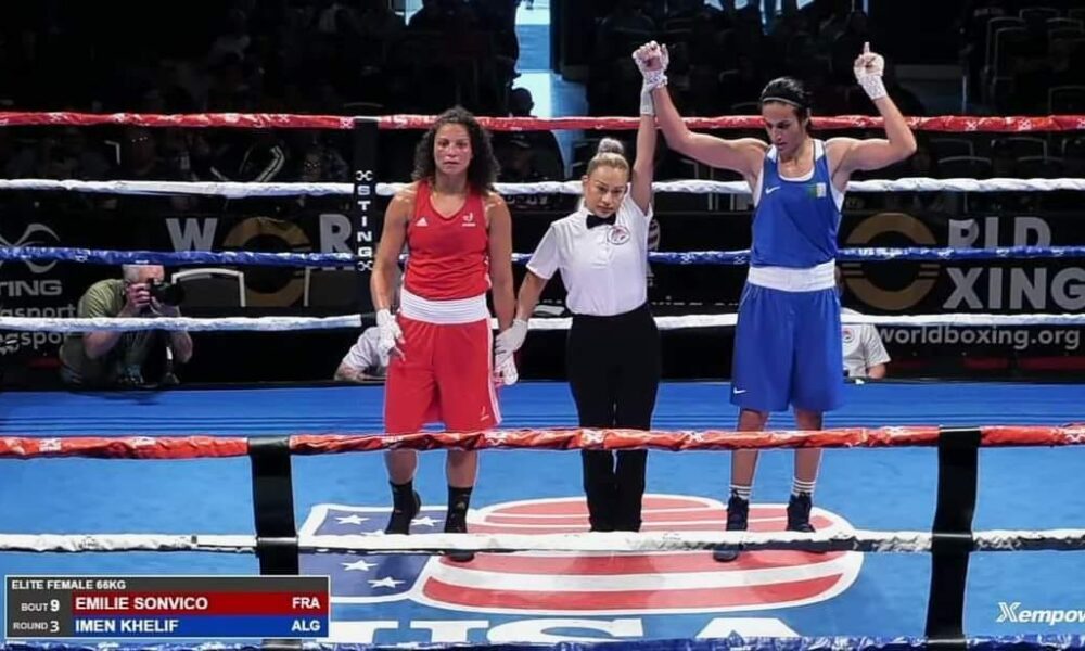 Boxe : Imane Khelif médaillée d'or à la World Boxing Cup