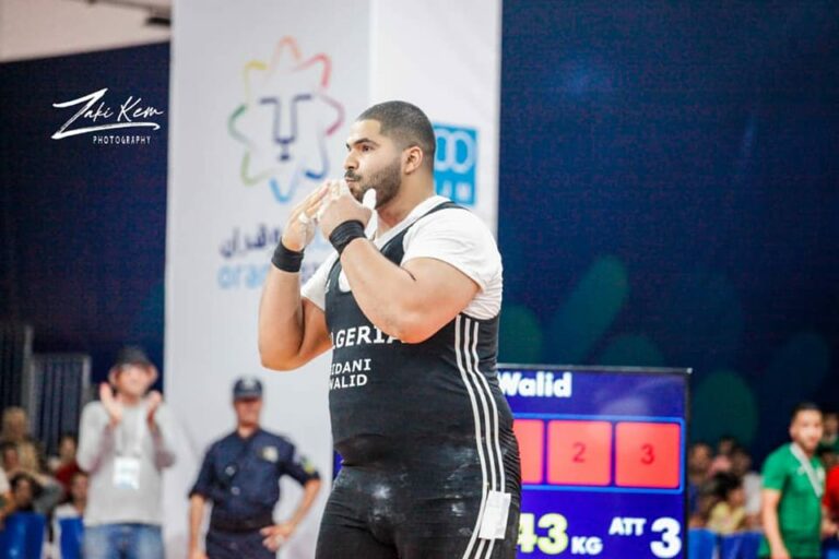 JO Paris 2024 : Walid Bidani, dans l'histoire de l'haltérophilie algérienne