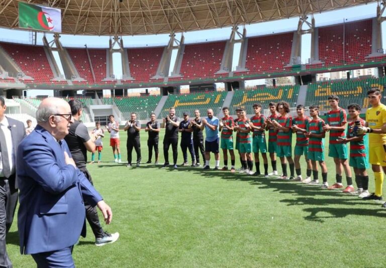 Stade Ali La Pointe (Douéra) : Officiellement le nouvel écrin mouloudéen