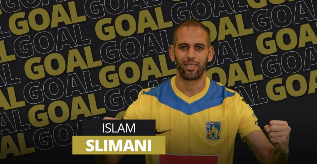 Slimani inscrit son premier but avec Westerlo